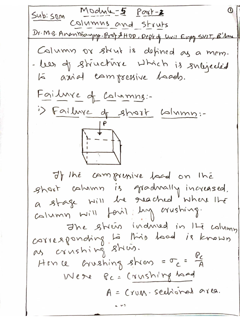 SOM, M 5, Part 2 Notes | PDF