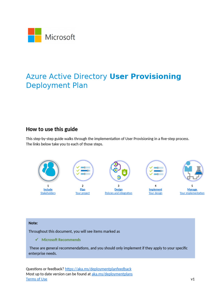Azure AD Provisioning Guide | PDF | Active Directory | Cloud Computing
