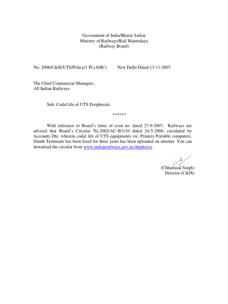 Codal Life of Assets | PDF