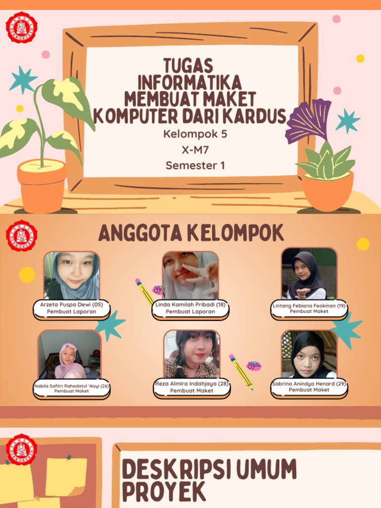 Informatika Laporan Maket Kelompok 5 | PDF