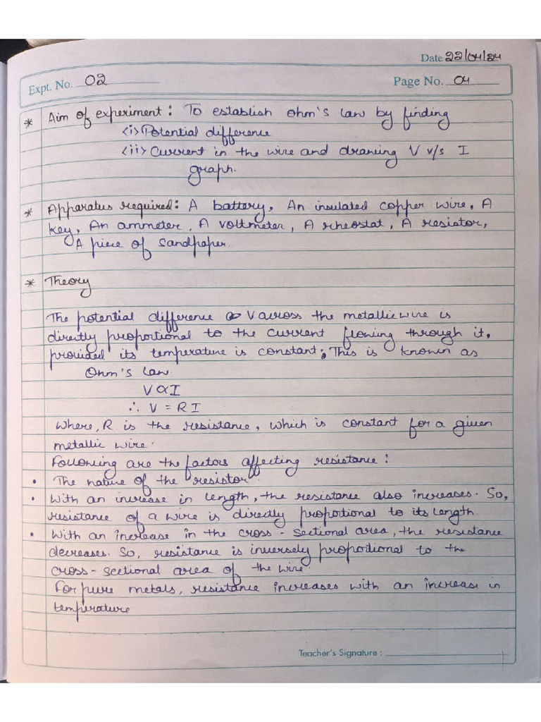 Phy Prac 2 | PDF