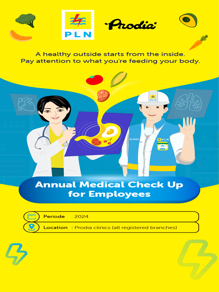 Annual Medical Check Up PT PLN 2024 | PDF