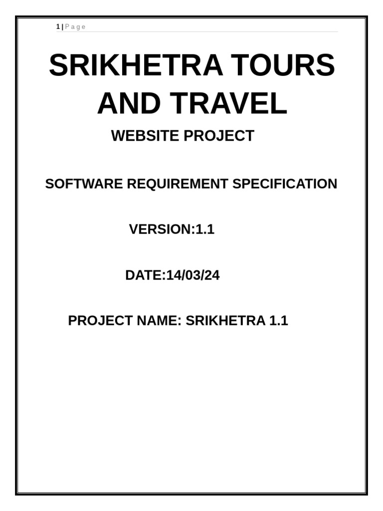 SRS MOHANTY | PDF | Input/Output | Software Development Process
