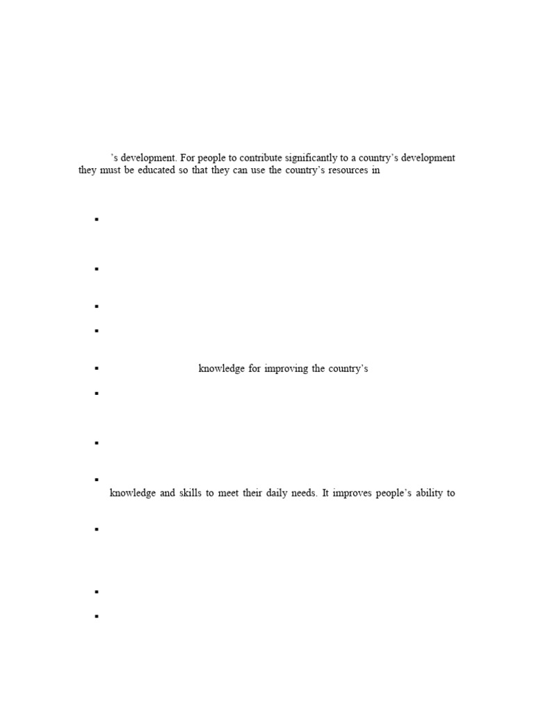 MODULE 6 TOPIC 2 Education & Human Resource Devnt | PDF | Teachers ...