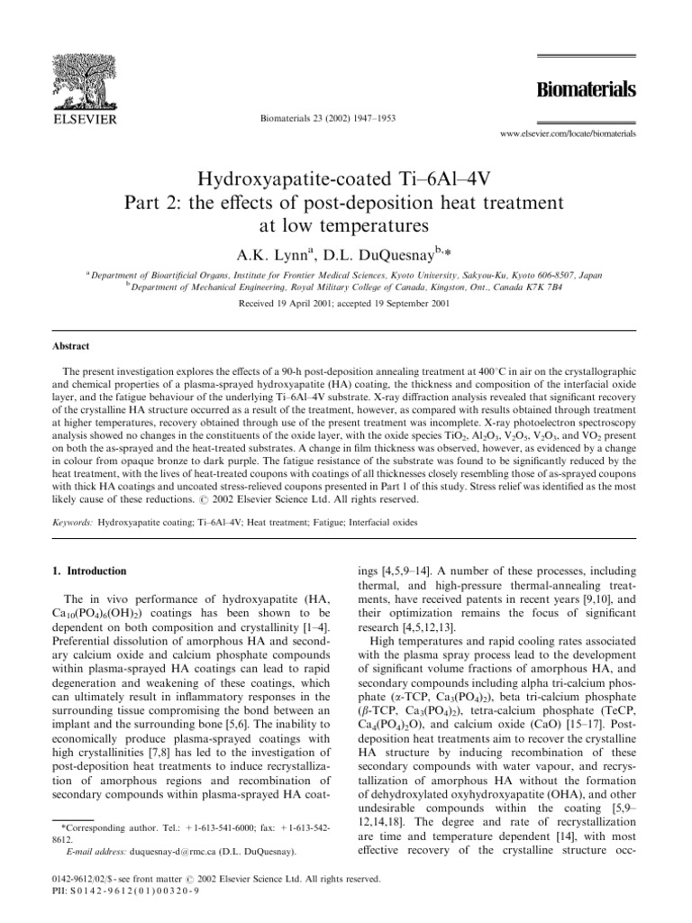 HA Failure 5 | PDF | Fatigue (Material) | Fracture
