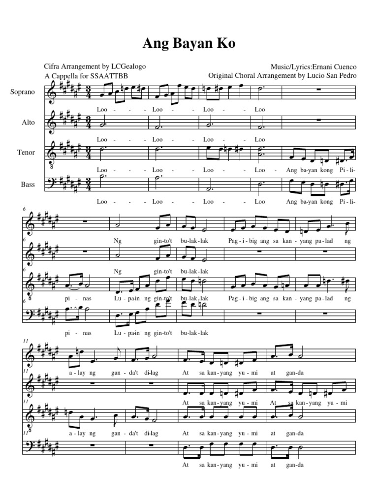 Ang Bayan Ko | PDF