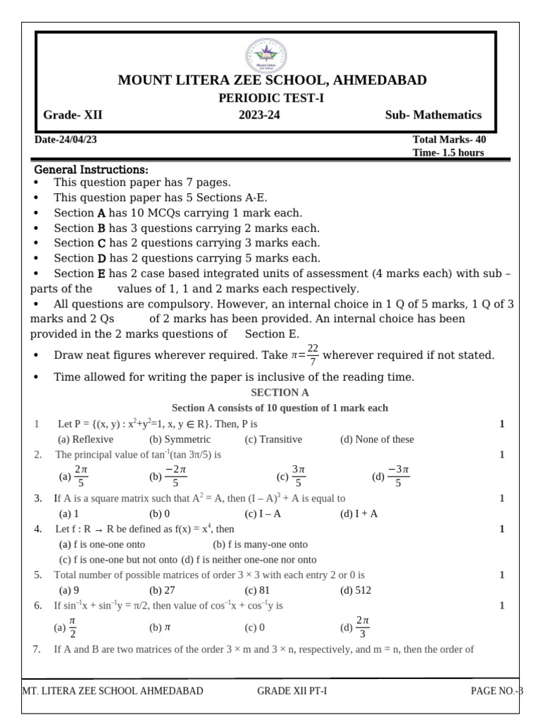 Sample Format For Papers | PDF | Matrix (Mathematics) | Functions And ...