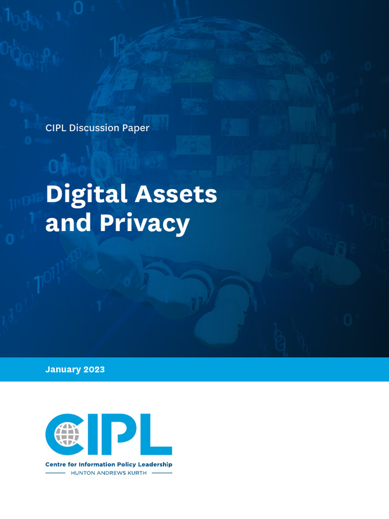 Cipl Discussion Paper On Digital Assets and Privacy 19 Jan 2023 | PDF ...