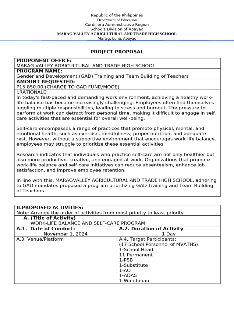 Gad Training For Teacher Well Being Pdf Mental Health