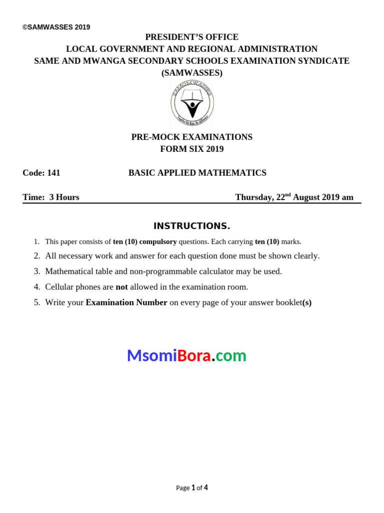 Bam | PDF | Derivative | Area