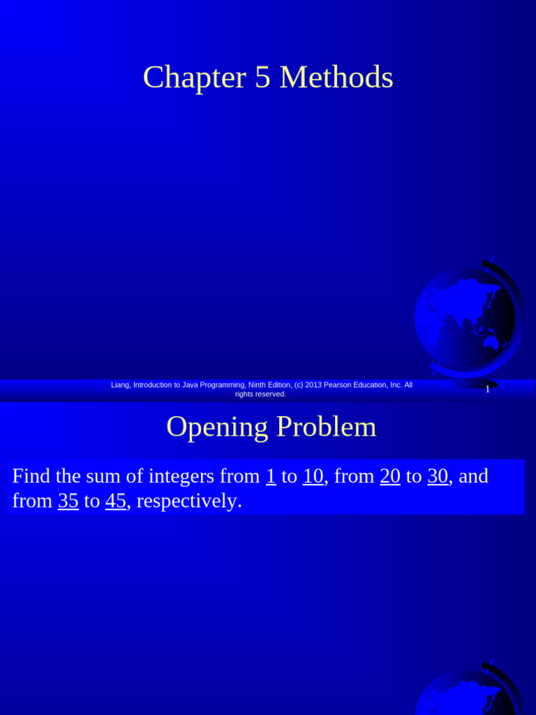 05 Slide | PDF | Parameter (Computer Programming) | Method (Computer Programming)