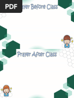Prayer Before Class | PDF