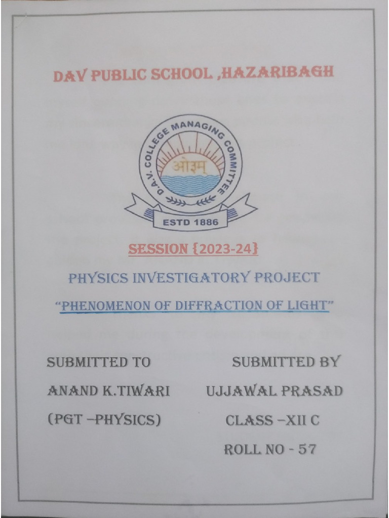 physics project 2 | PDF