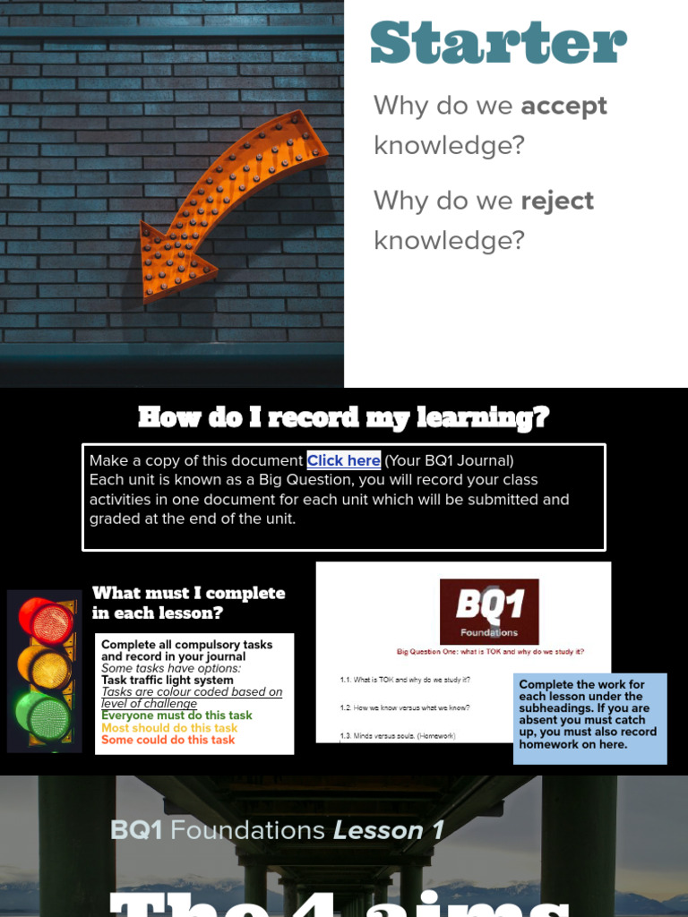 TOK Journal: Knowledge Exploration Tasks | PDF | Rapping | Pop Music