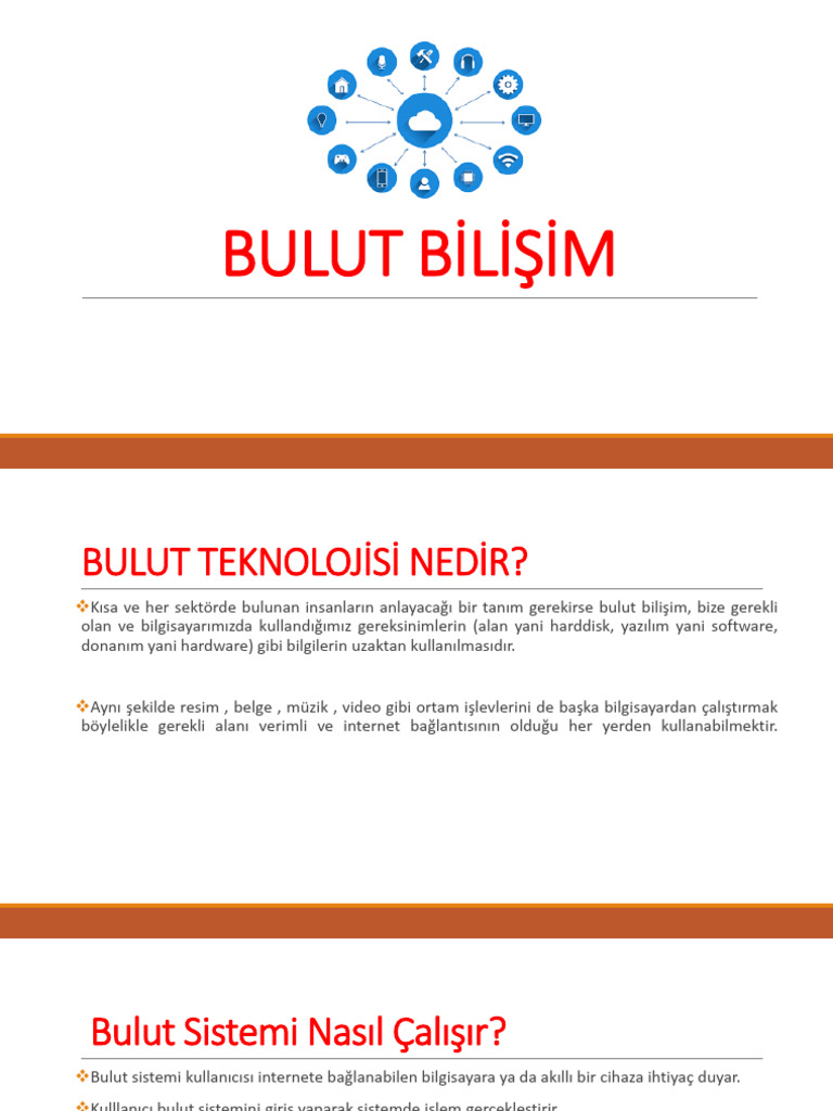Bulut Bi̇li̇şi̇m | PDF