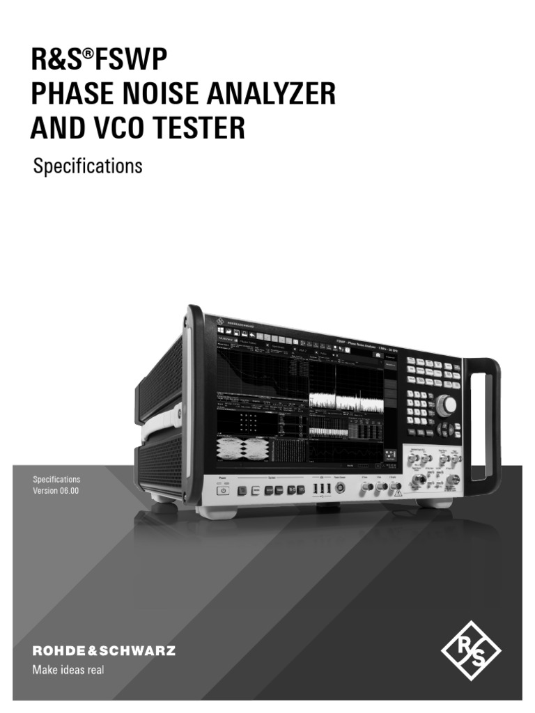 Product Specifications For FWSP 50 GHz. FSWP - Specs - en - 3683-7719-22 - v0600 | PDF | Hertz ...