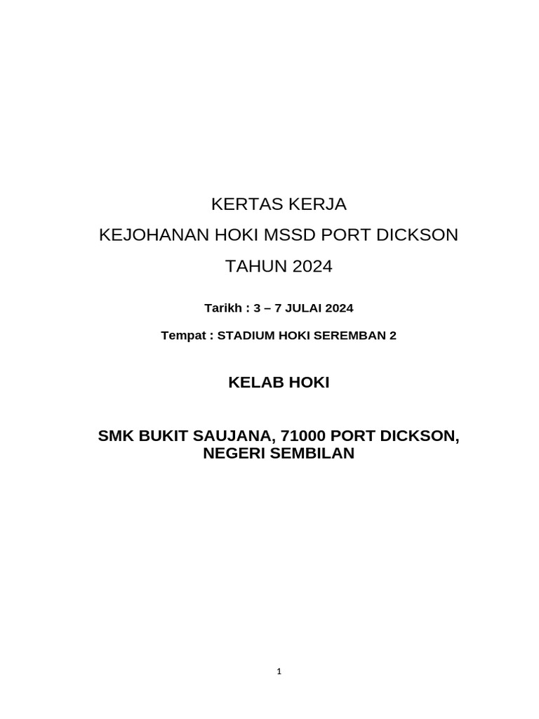 Kertas Kerja Pembelian BRG Hoki | PDF