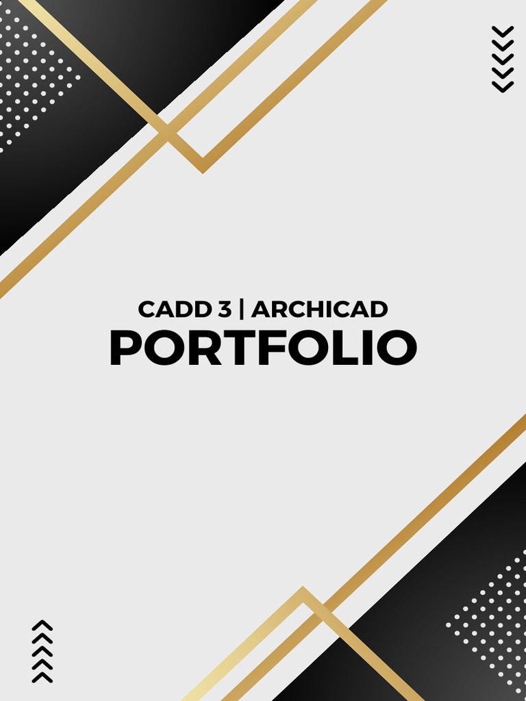 Archi Cadd3-Portfolio | PDF | Houses | Local Government Areas Of Queensland