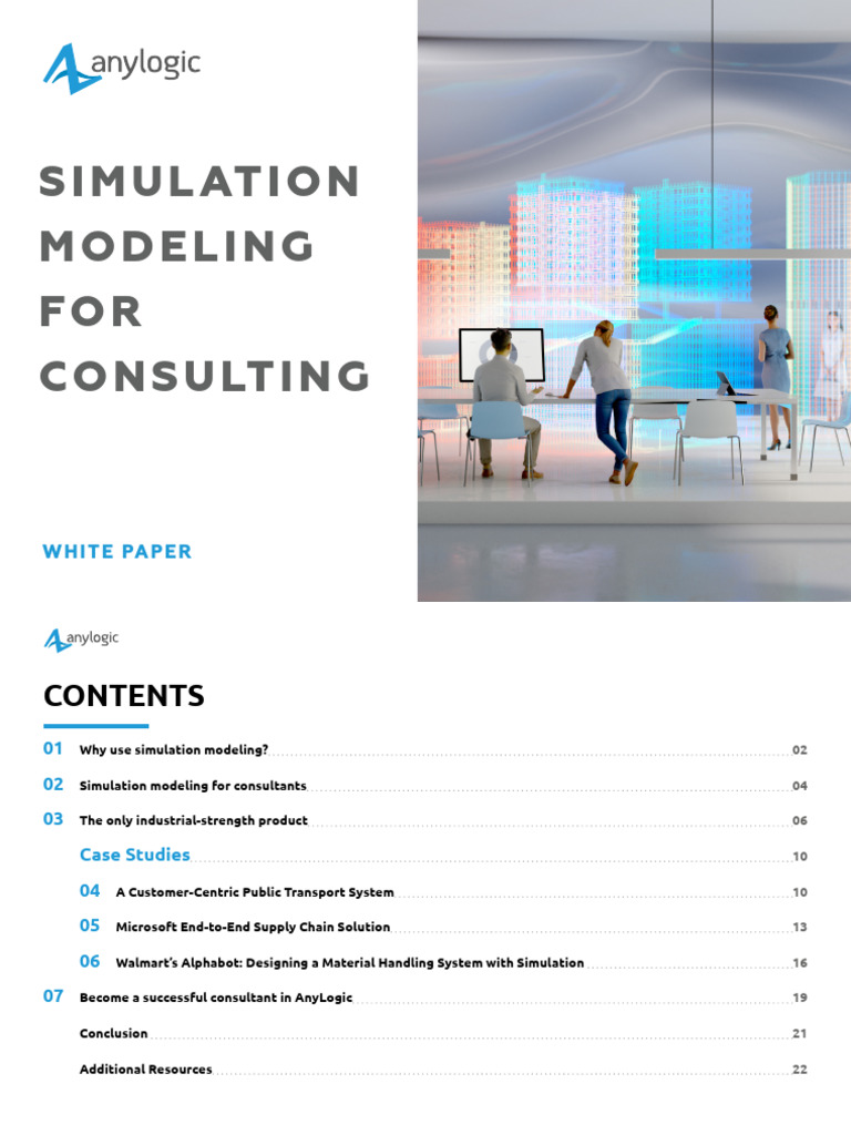 Simulation Modeling For Consulting Pdf Simulation Cloud Computing