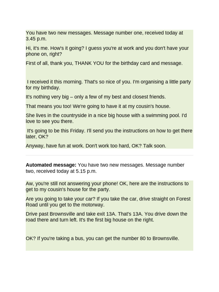 You Have Two New Messages | PDF | Mystery, Thriller & Crime Fiction