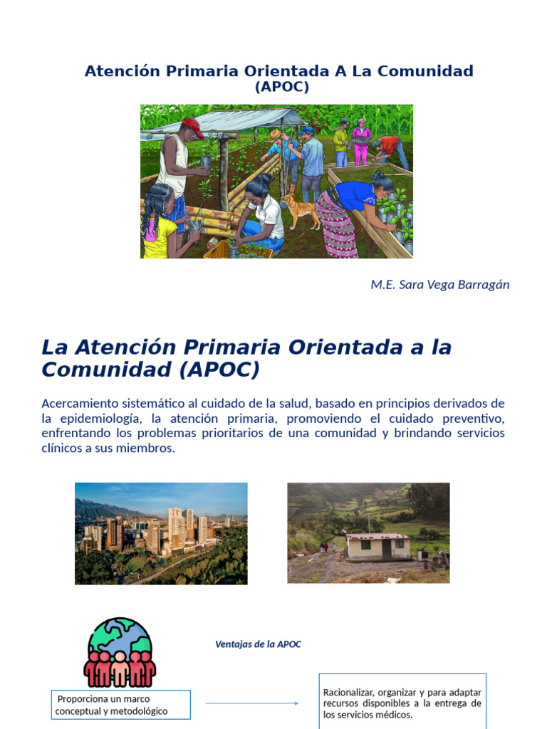 APOC | PDF | Comunidad | Epidemiología