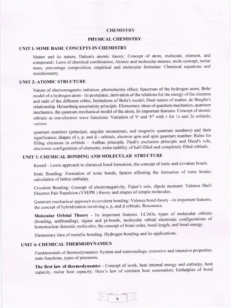 Syll 7 | PDF | Chemical Bond | Atomic Orbital