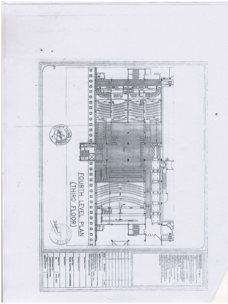 Cinema Floor Plan | PDF
