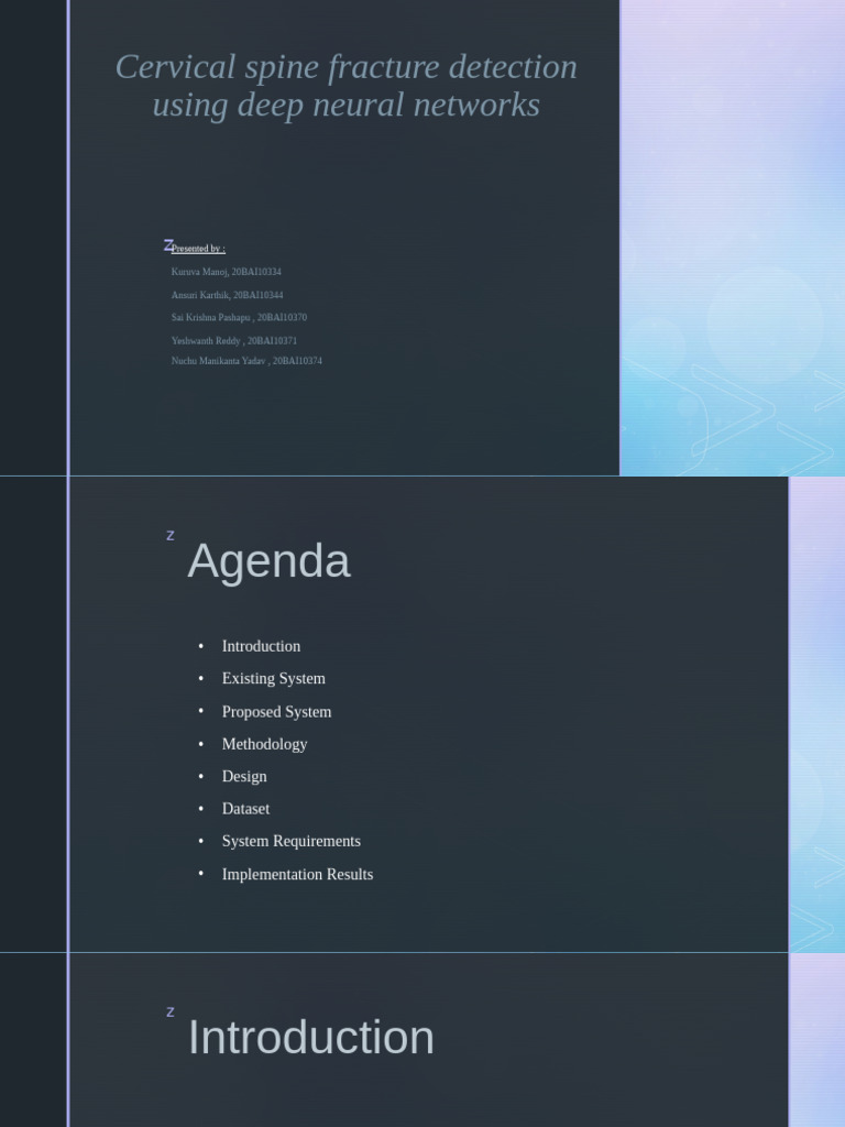 Cervical Spine Fracture Detection Using Deep Neural Networks Pdf Artificial Neural Network