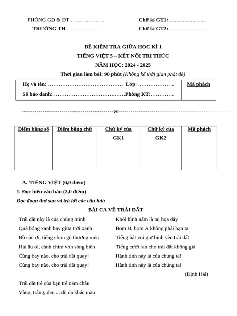 GK1 TV5 - KNTT | PDF