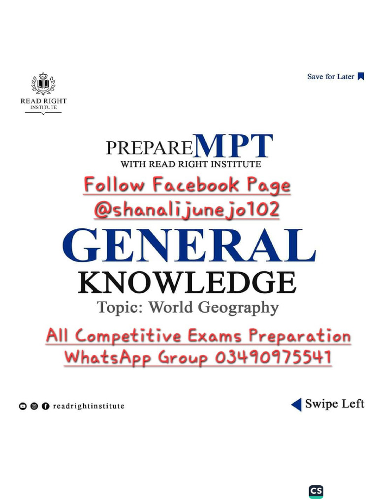 General Knowledge | PDF