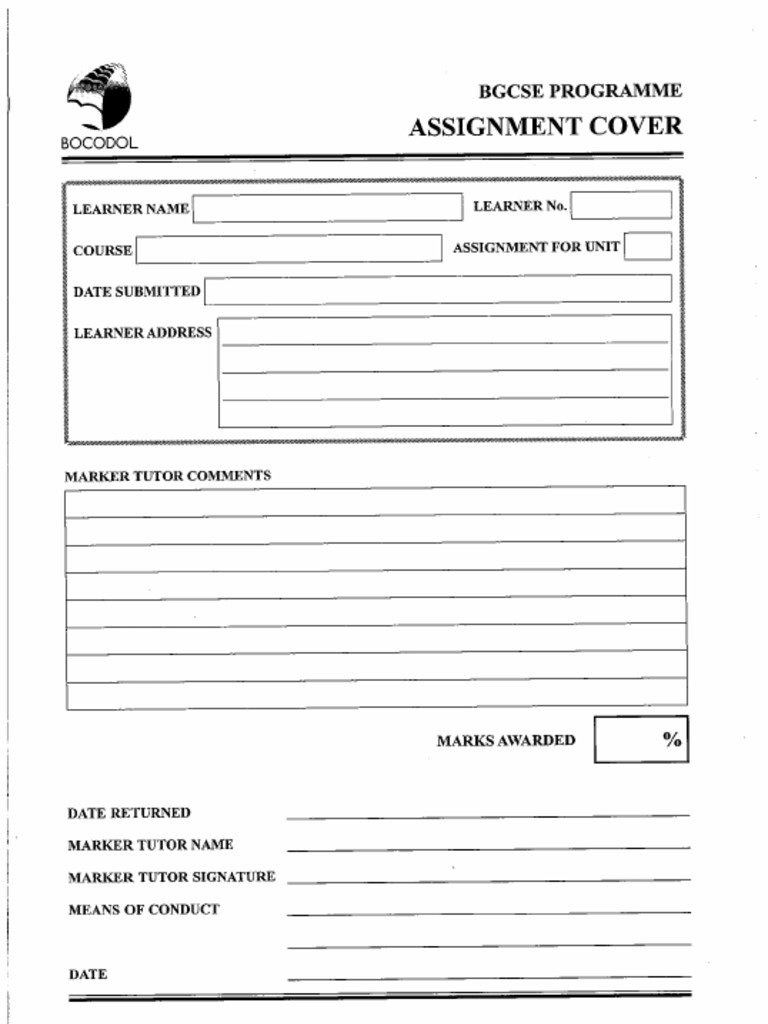 English Unit 10 Assignment | PDF