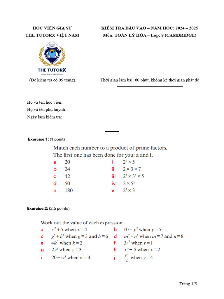 Math + Science 8 - Cambridge | PDF | Electron | Atoms