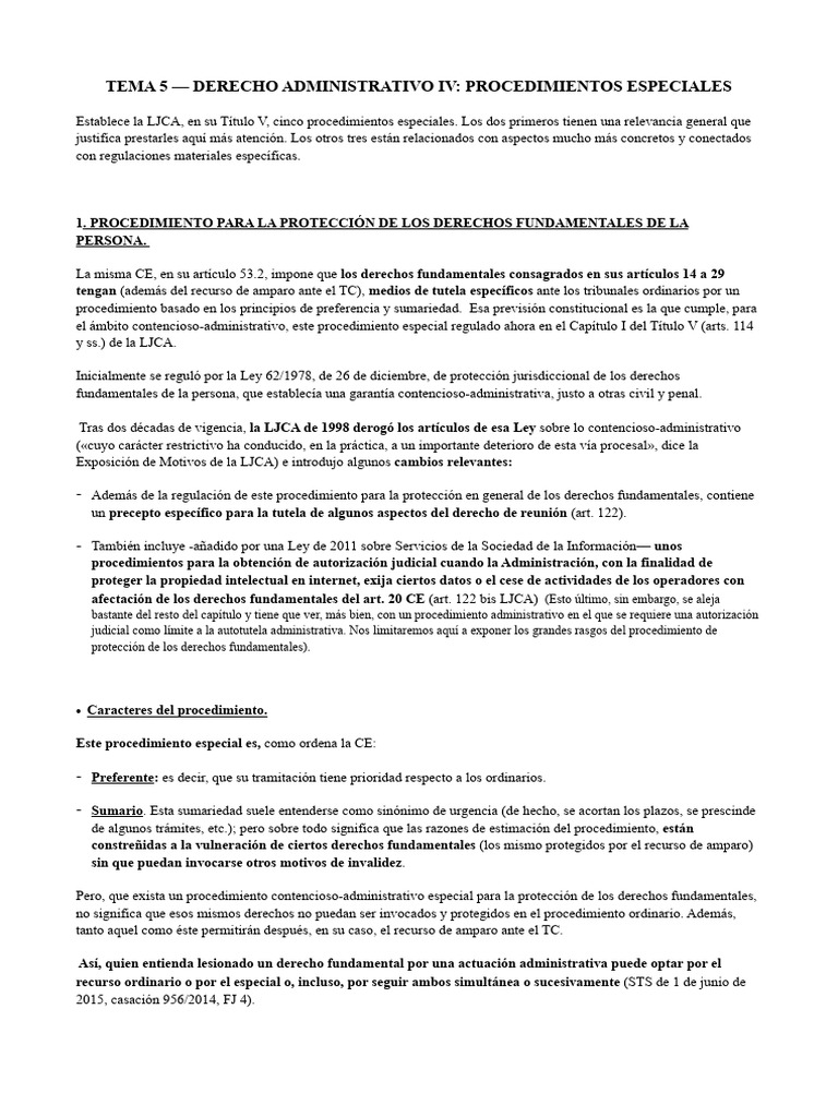 tema_5_admin_ | PDF | Sentencia (ley) | Derecho Constitucional