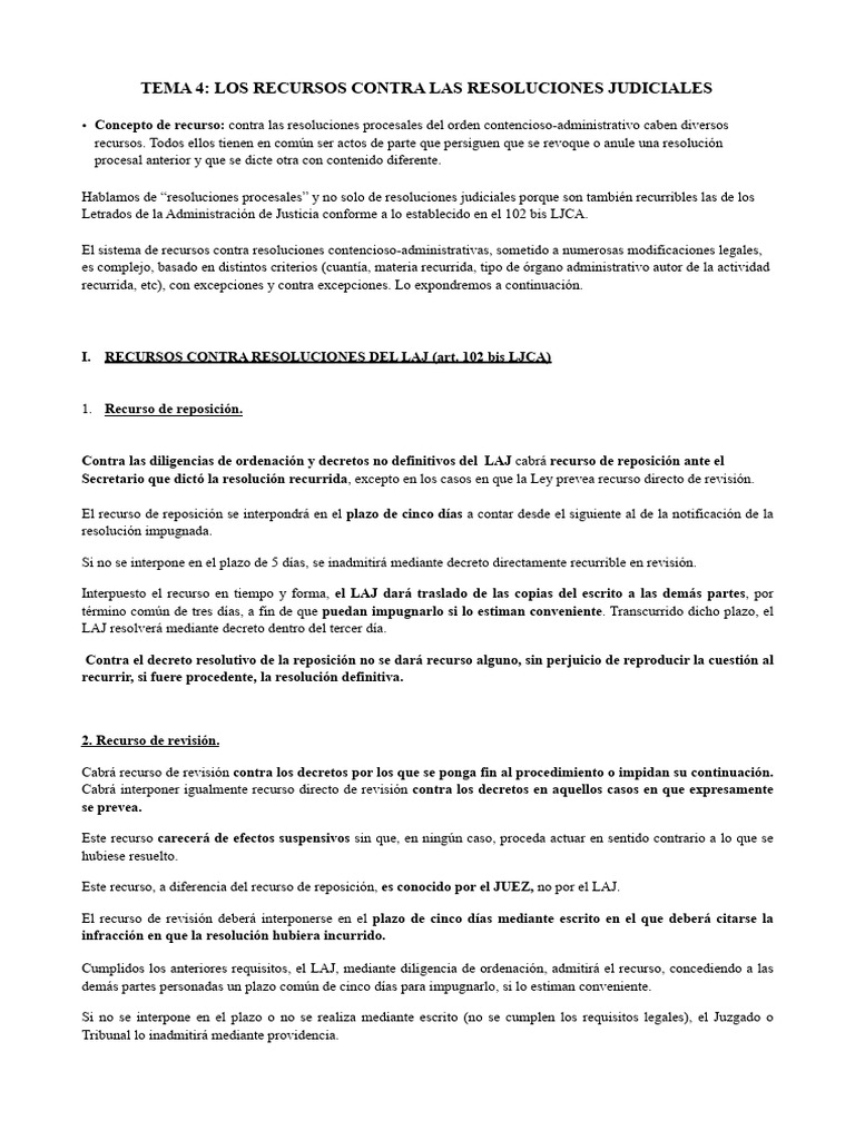 TEMA_4_ADMIN (3) | PDF | Apelación | Caso de ley