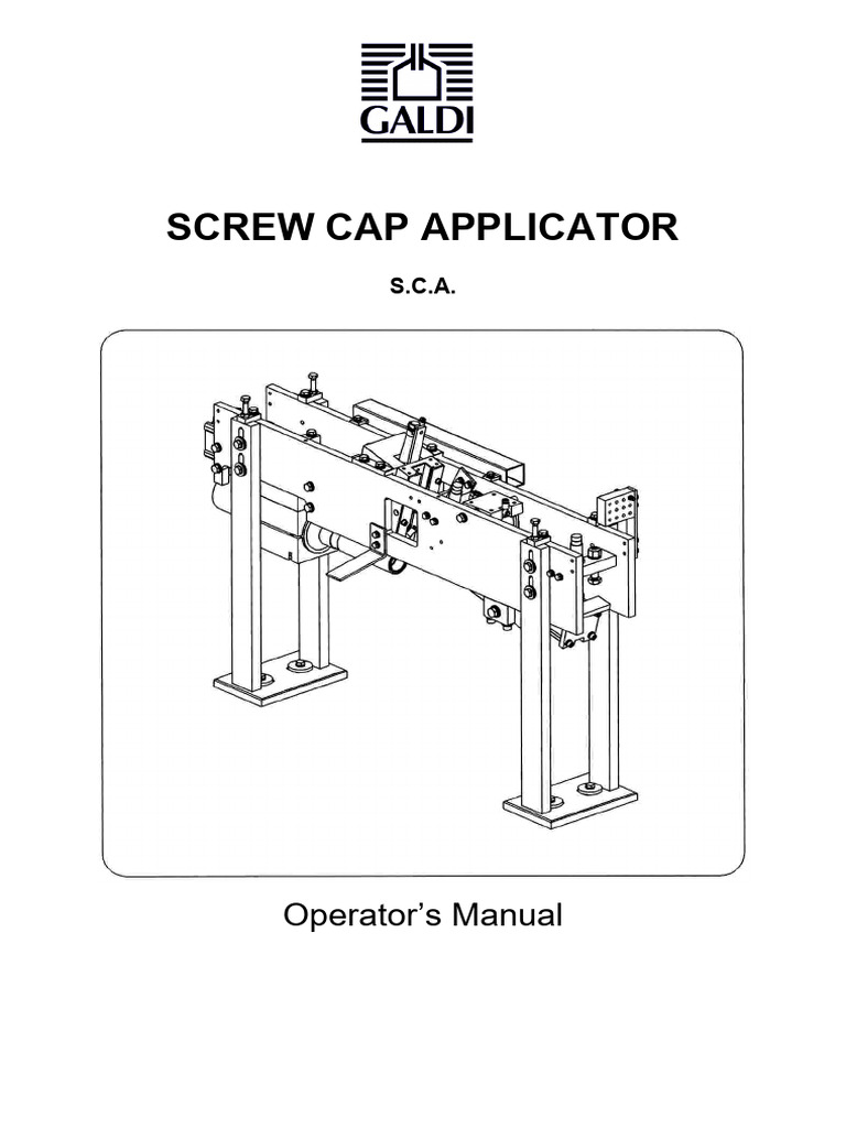 1507 SCA Operator's Manual en | PDF | Electrical Connector | Valve