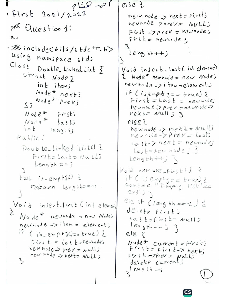 2022_2021 DS answer | PDF