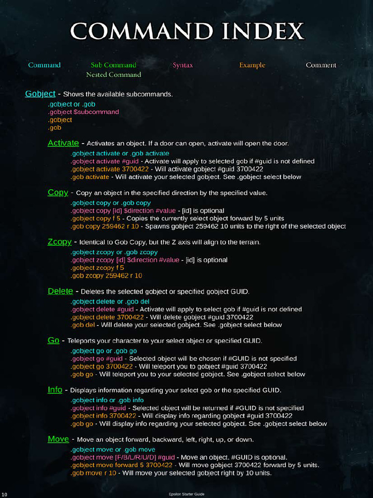 Command_Guide-10 | PDF