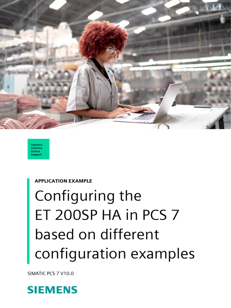 ET200SPHA PCS7V100 DOC V1 4 en | PDF | Programmable Logic Controller ...