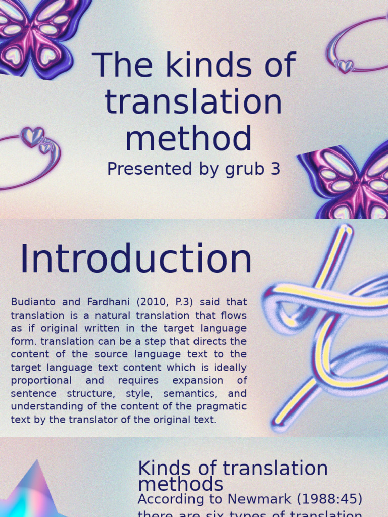 Translation Techniques Grup3 20240901 155319 0000 | PDF | Translations ...
