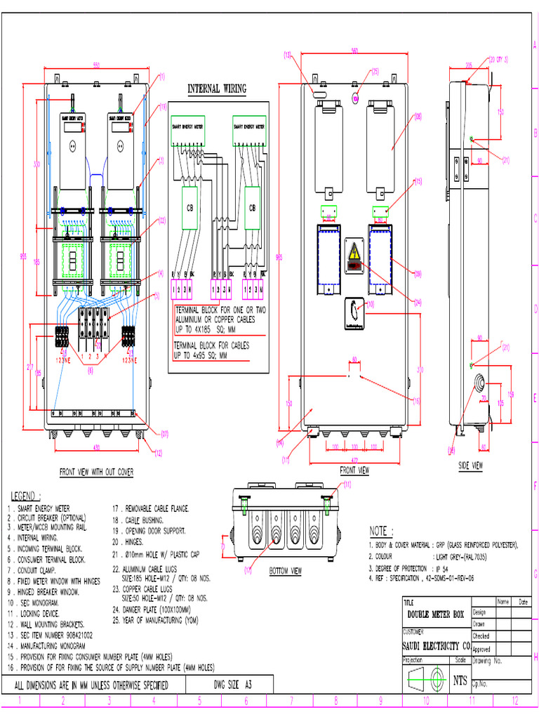 Double Meter Box Connection Arrangements | PDF