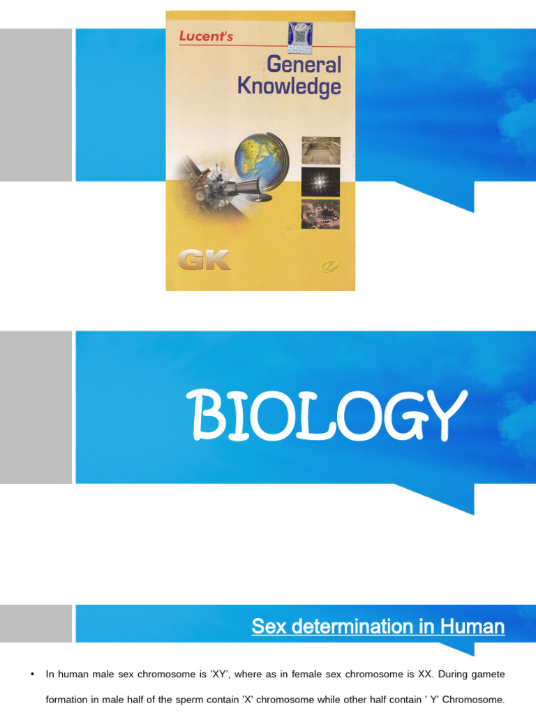 Biology 10 | PDF | Sex | Genetics