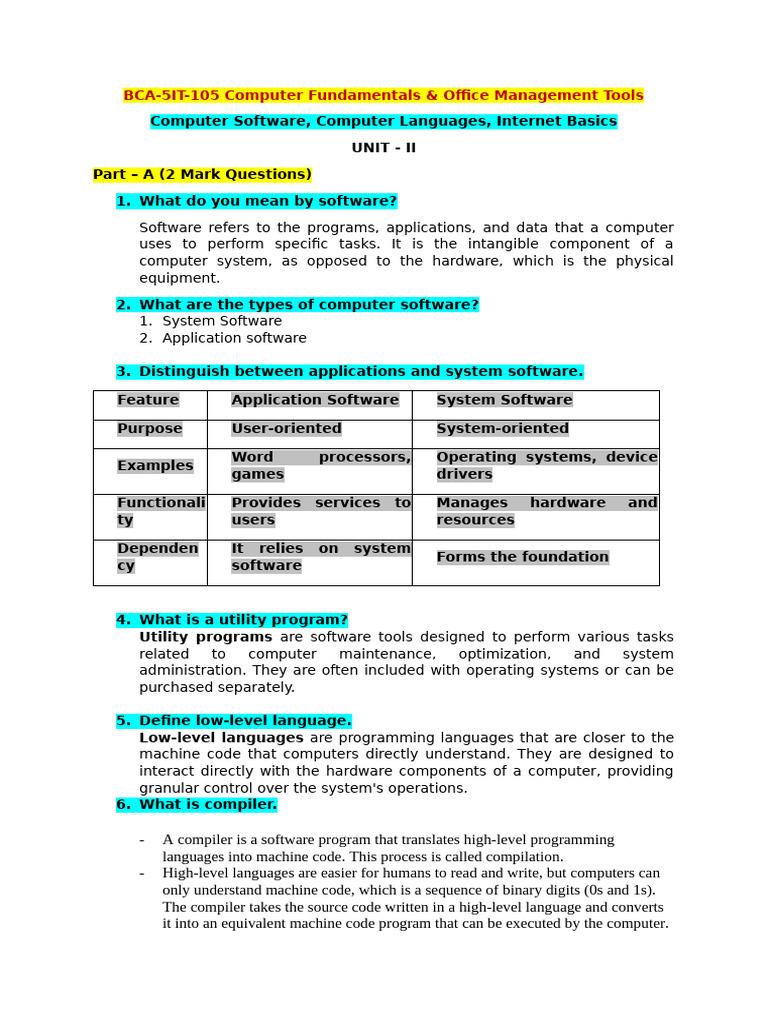 OMT UNIT II Questions For Study | PDF | World Wide Web | Internet & Web