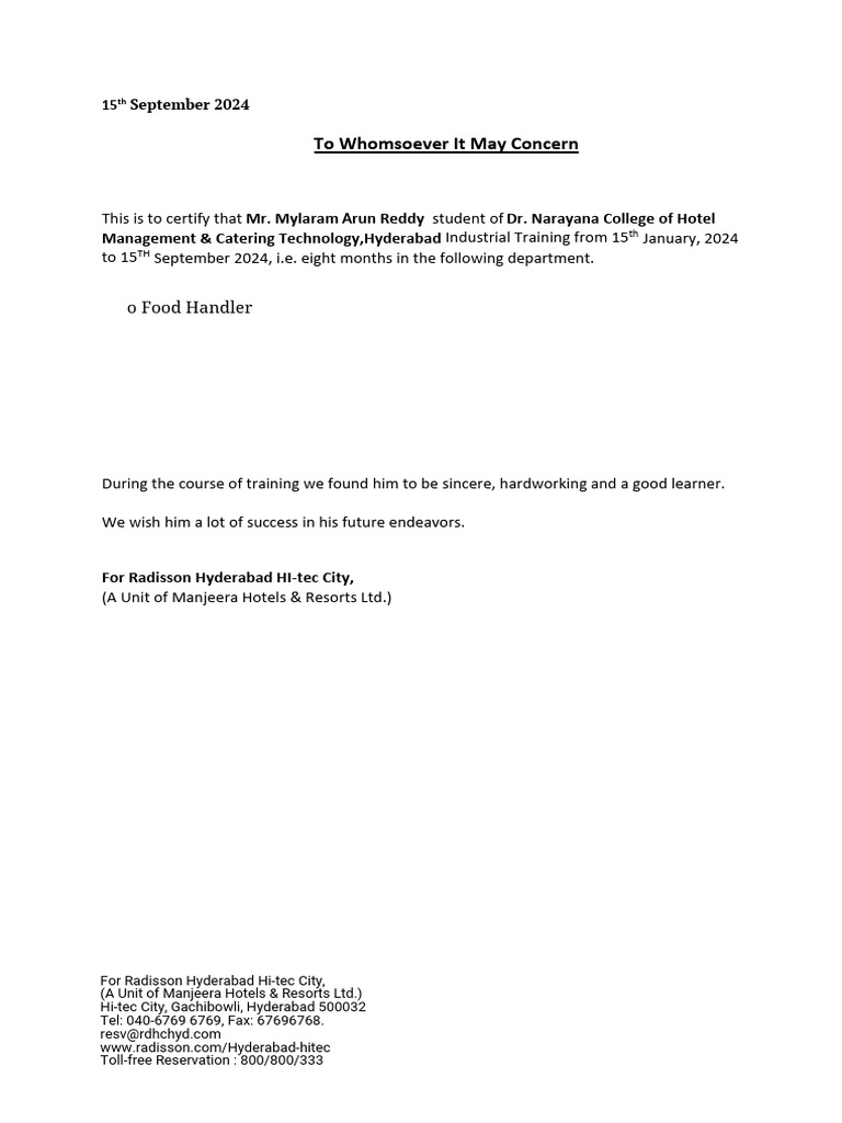 NITHIN | PDF | Business