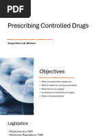 Ontario Prescription Regulation Summary Chart | PDF | Medical ...