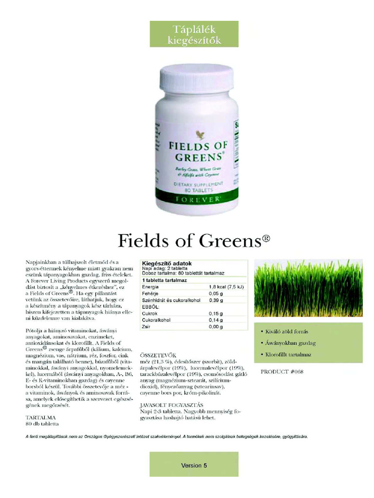 Fields of green | PDF