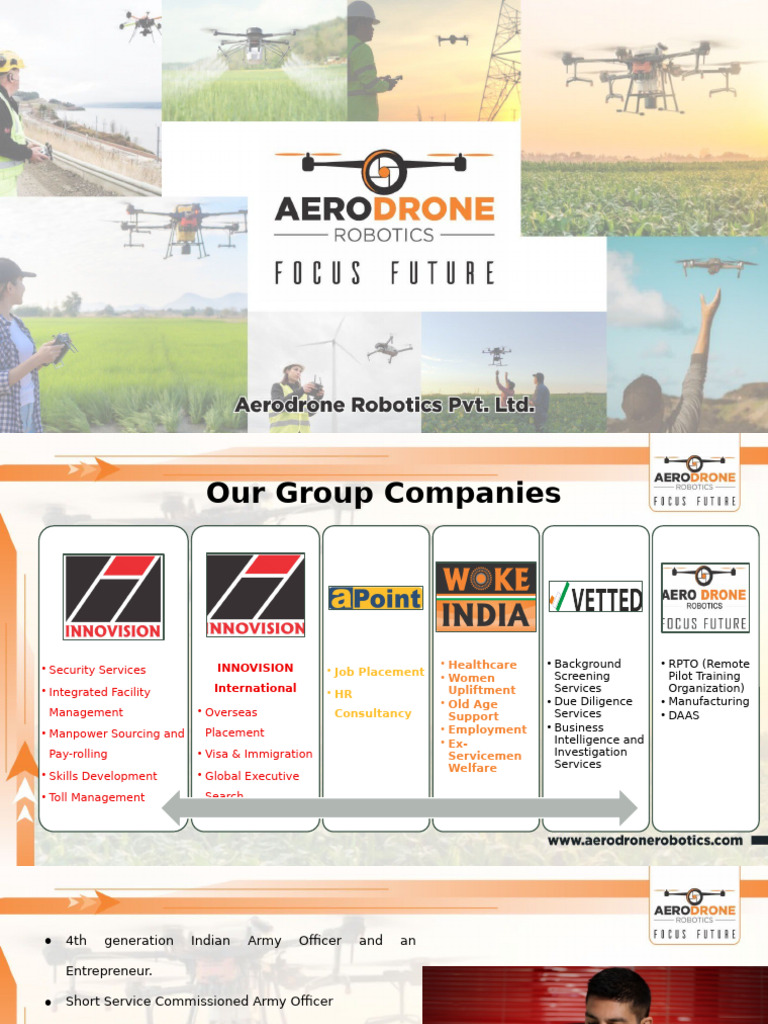 AeroDrone Robotics: Training for Drones | PDF | Unmanned Aerial Vehicle ...