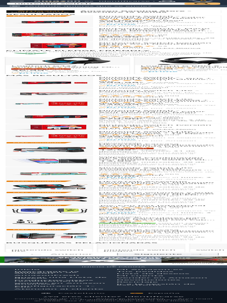 Amazon - Es Nintendo Switch | PDF | Nintendo | Juegos de consolas