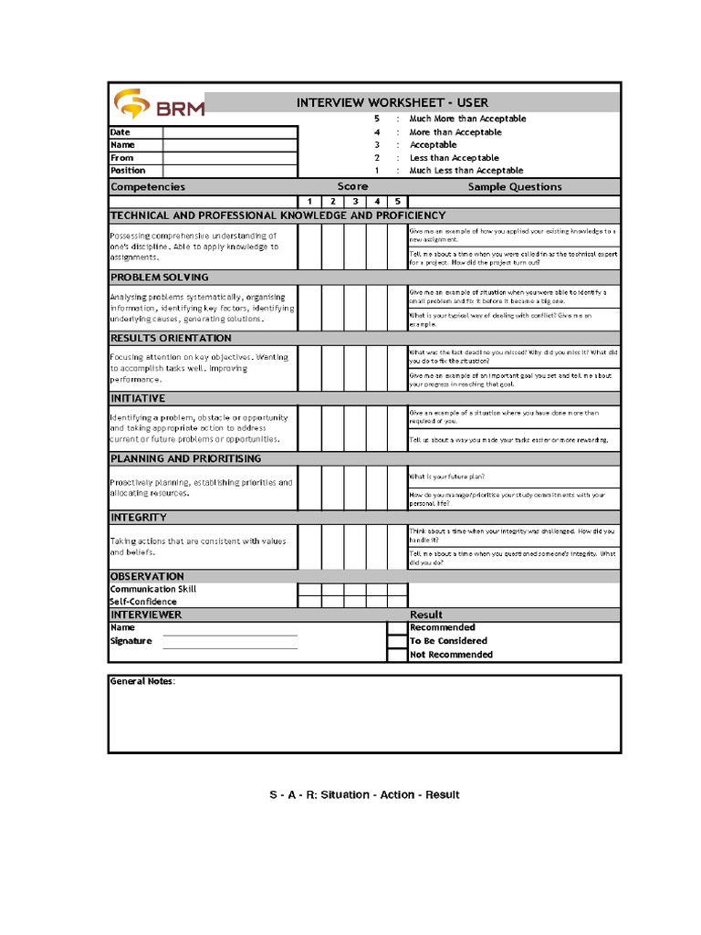 Interview User | PDF