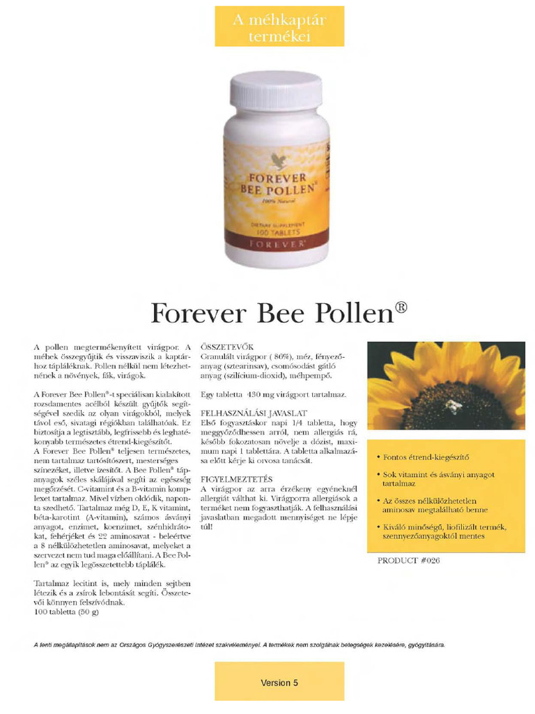 Bee Pollen | PDF
