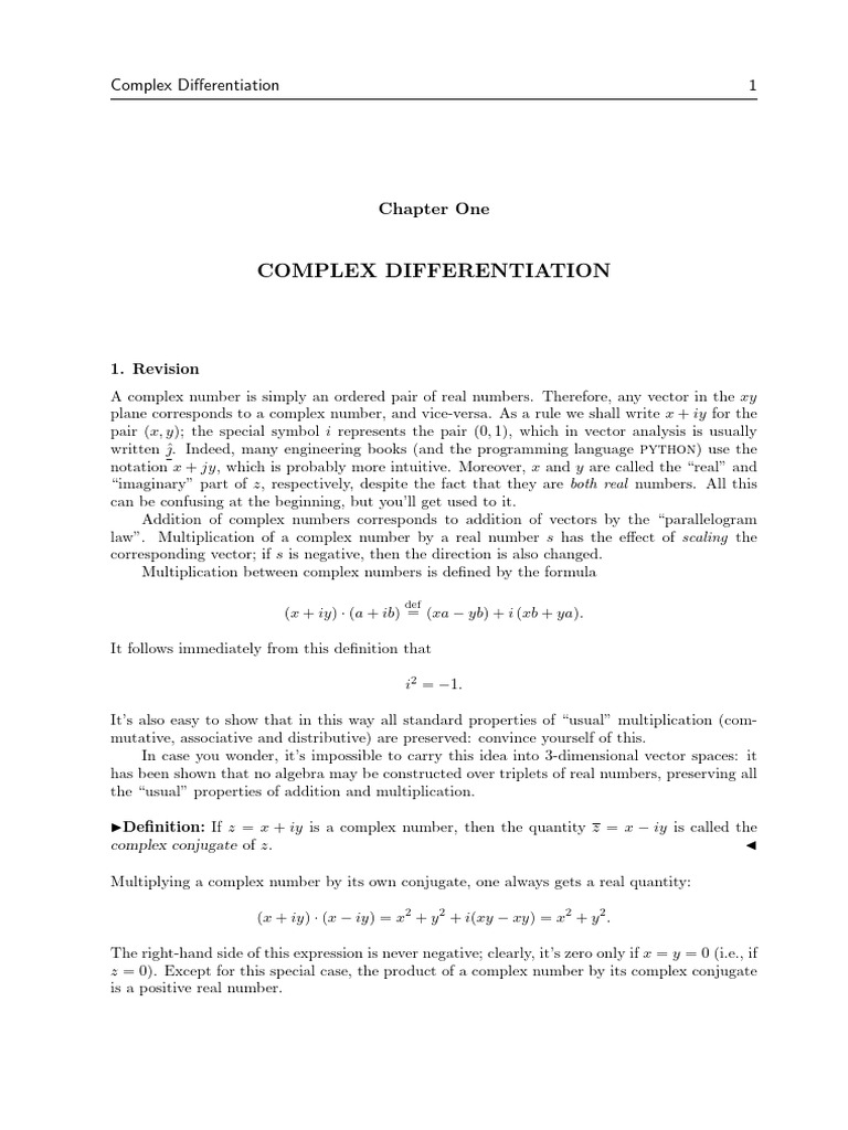 m248 Complex Analysis Notes | PDF | Complex Number | Polynomial